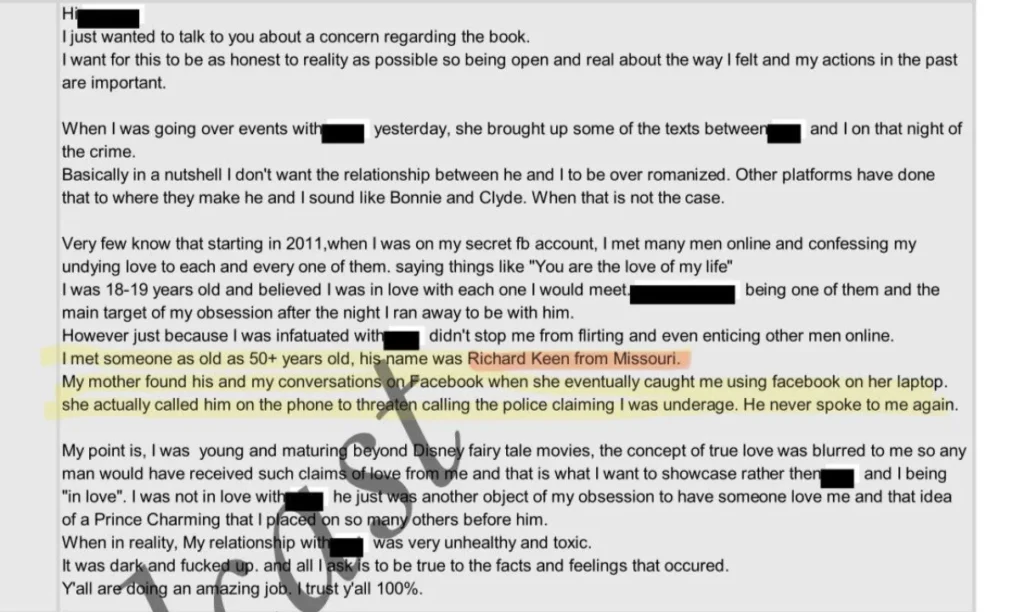 Richard Keen - Older Lover - Gypsy-Rose Lied All About It